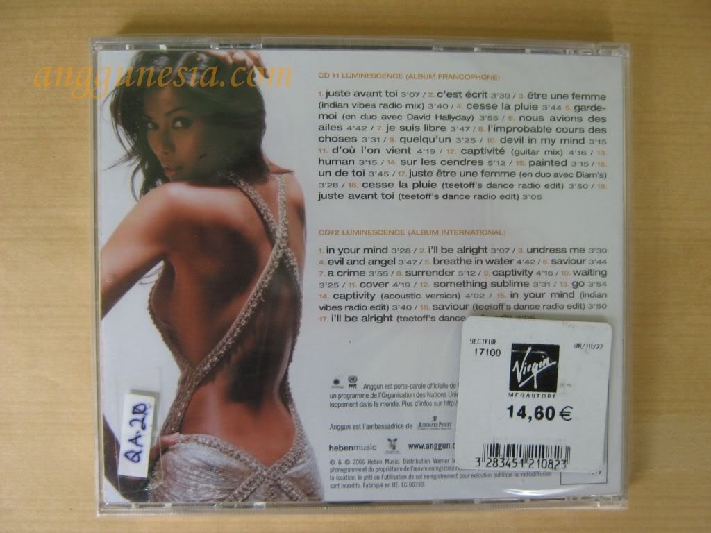 Snap photo Single / Album Anggun (updated 17.05.10) - Page 3 - anggunesia forum