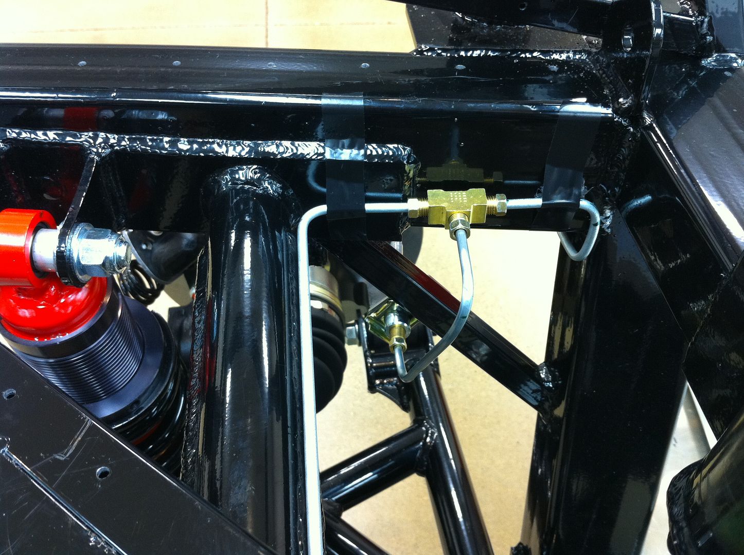 Brake/Fuel line routing with VPM rear "front mount IRS" sway bar ...