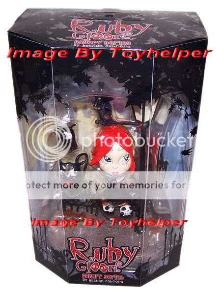 GOTH RUBY GLOOM DOLL GALLERY FIGURE STATUE BUST