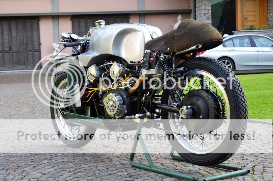 Guzzi 500CC V8 on the block