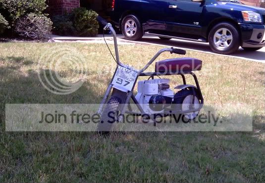 Anyone got an Aggie with the chrome decal intact? | OldMiniBikes.com